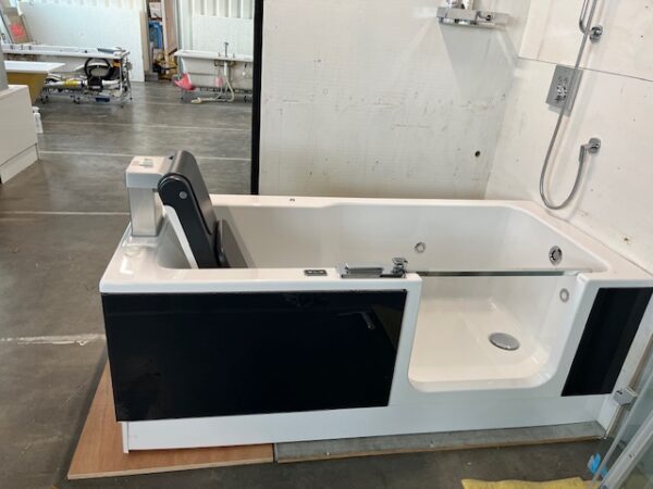 Artweger Twinline 2 instap bad/douche met liftsysteem, kleurlicht en ...